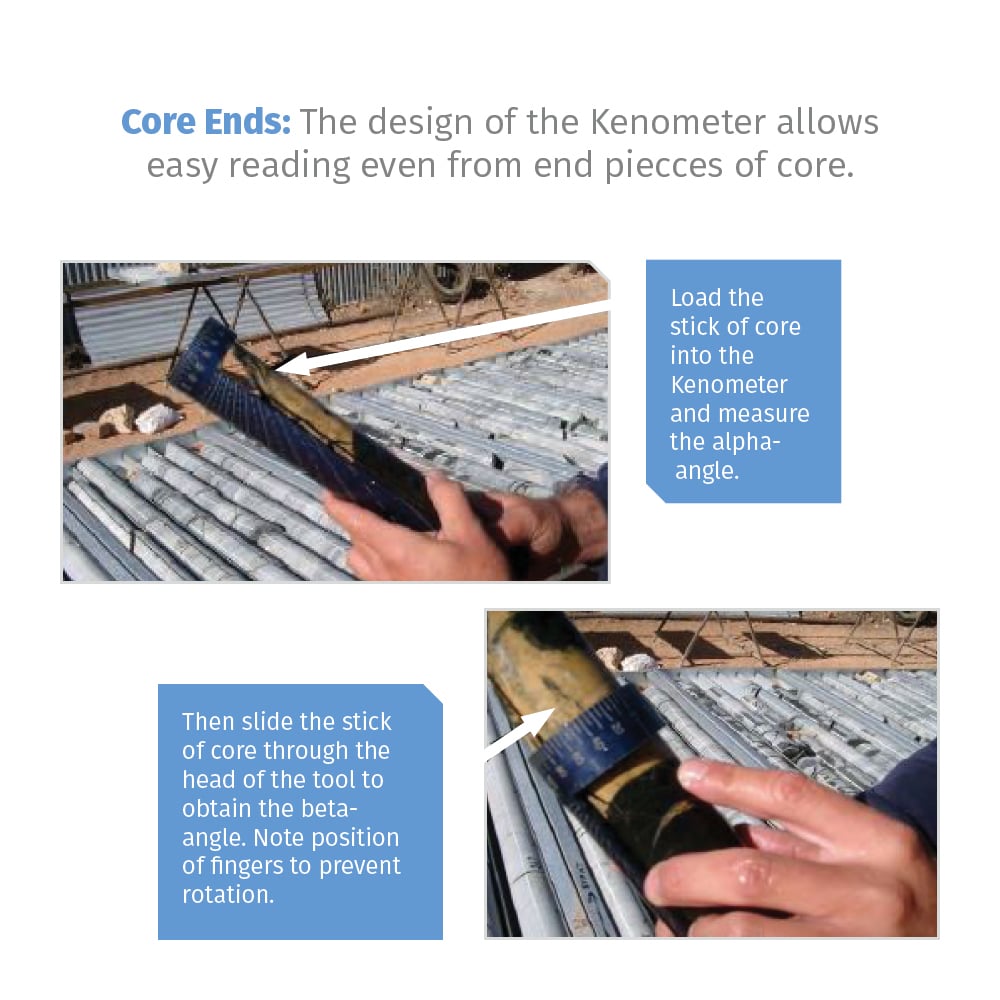 Kenometer Core Orientation Tool - Alpha & Beta